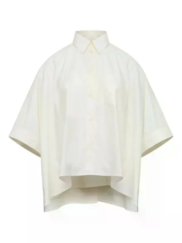MAISON MARGIELA Cropped Striped Shirt