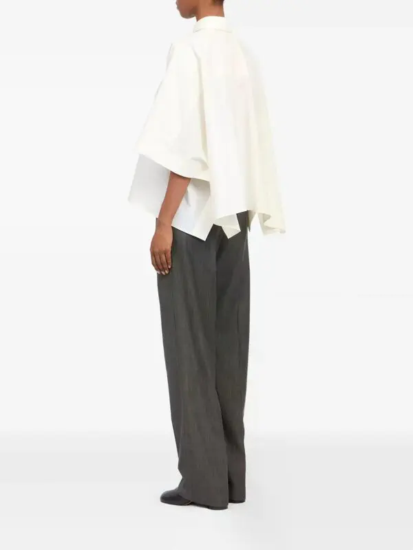 MAISON MARGIELA Cropped Striped Shirt
