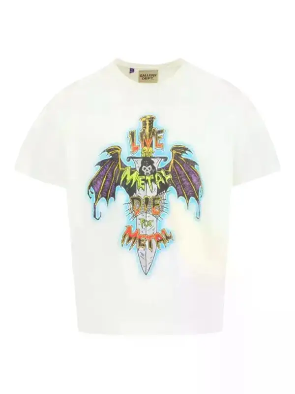 GALLERY DEPT. Short-sleeves Graphic T-shirt - White