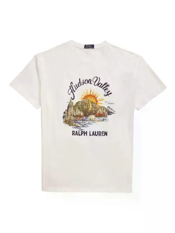 Polo Ralph Lauren Short-sleeved Graphic T-shirt - White