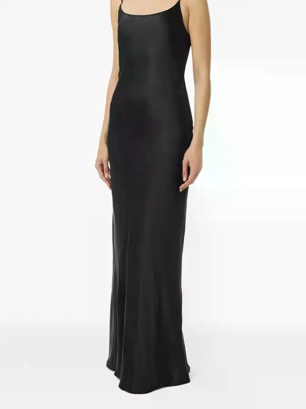 Elisabetta Franchi Chain-strap Maxi Dress - Black