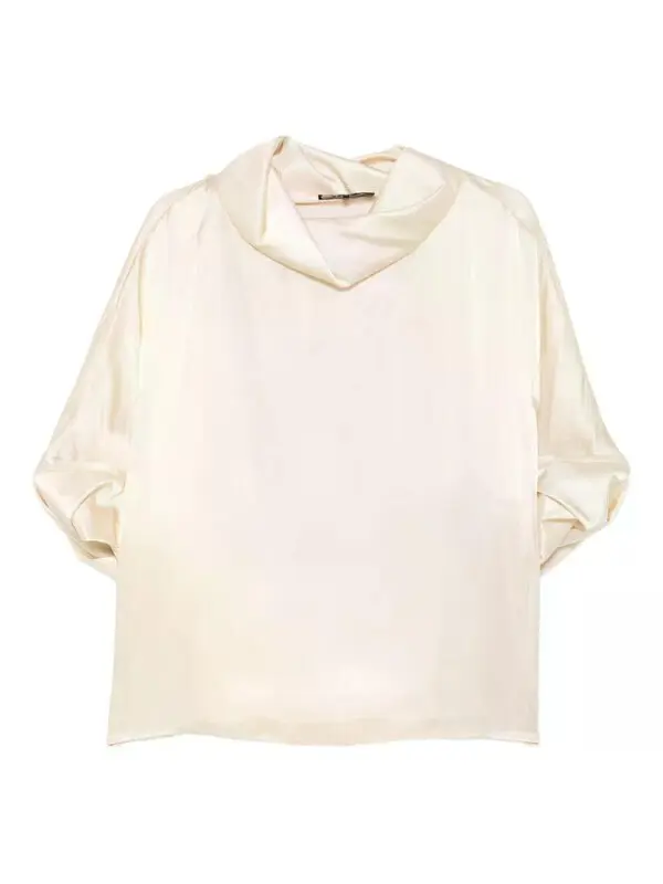 Rochas Cowl-neck Blouse