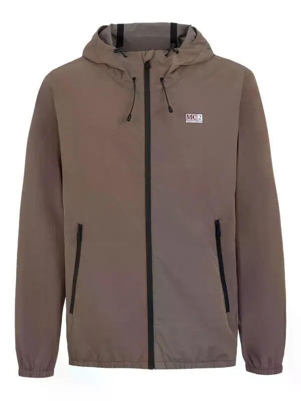 MC2 SAINT BARTH Hooded Zip-front Jacket