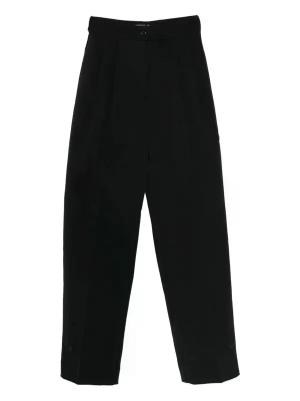 THE FRANKIE SHOP High-waisted Trousers - Black