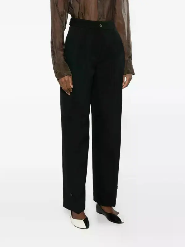 THE FRANKIE SHOP High-waisted Trousers - Black