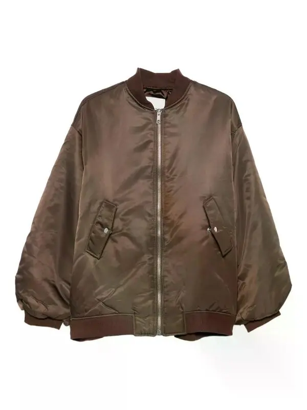 THE FRANKIE SHOP Astra Bomber Jacket - Brown
