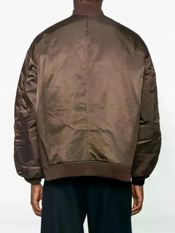 THE FRANKIE SHOP Astra Bomber Jacket - Brown