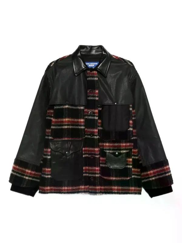 Junya Watanabe X Comme Des Garçons Check Panelled Jacket