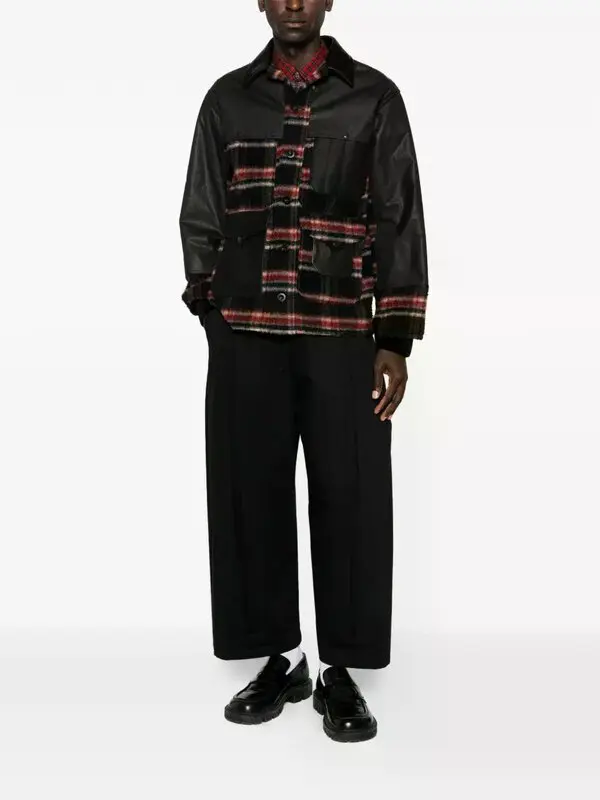Junya Watanabe X Comme Des Garçons Check Panelled Jacket