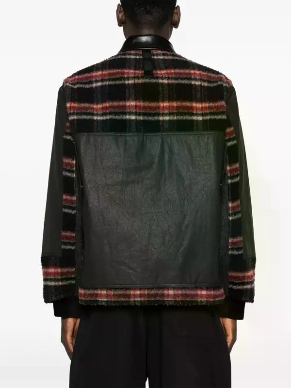 Junya Watanabe X Comme Des Garçons Check Panelled Jacket