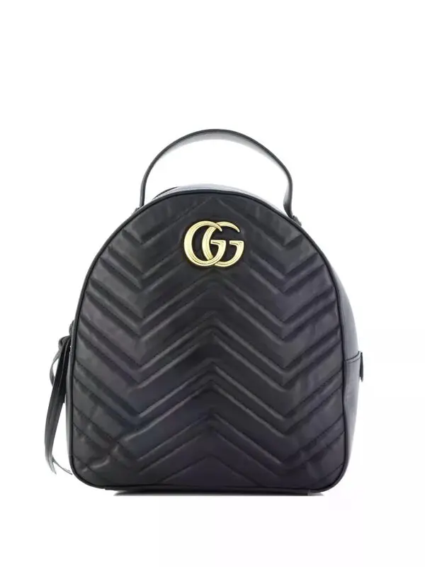 Gucci Gg Marmont Matelasse Small Backpack