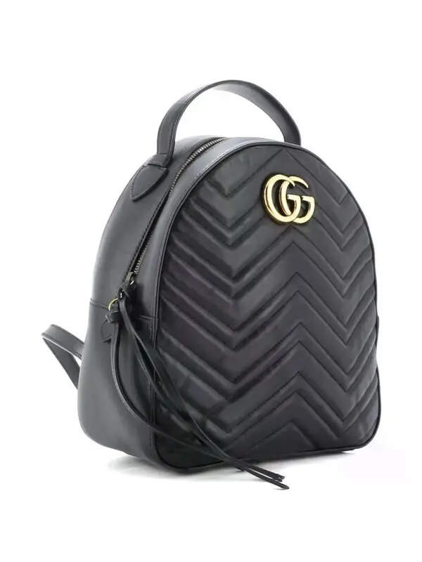 Gucci Gg Marmont Matelasse Small Backpack