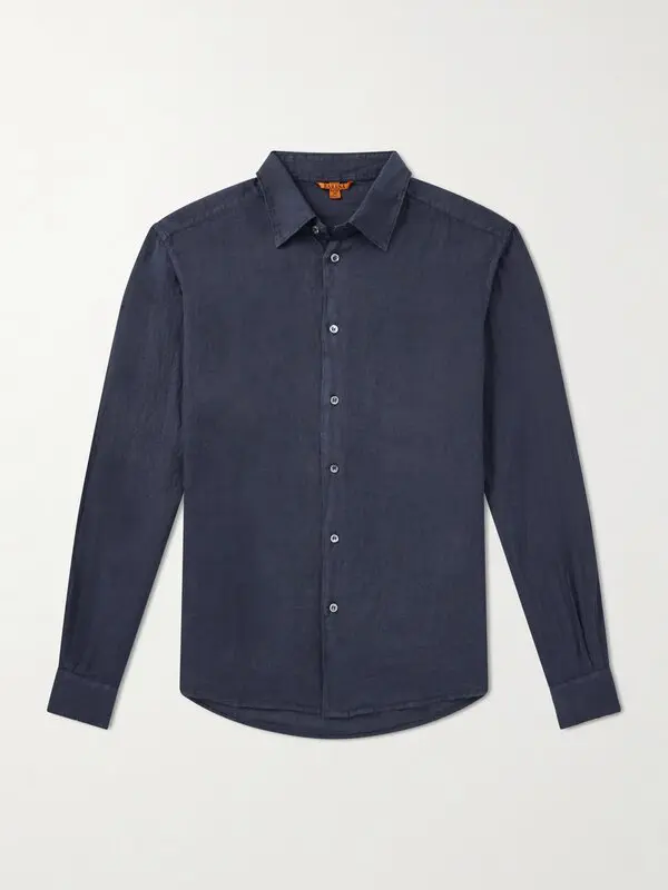 Barena Venezia Linen Shirt - Blue