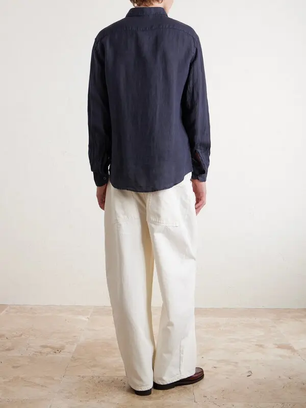 Barena Venezia Linen Shirt - Blue