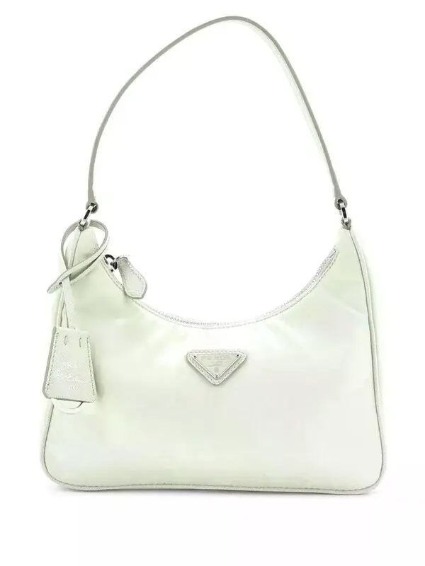 Prada Re-edition 2005 Tessuto Mini Hobo Bag - Green