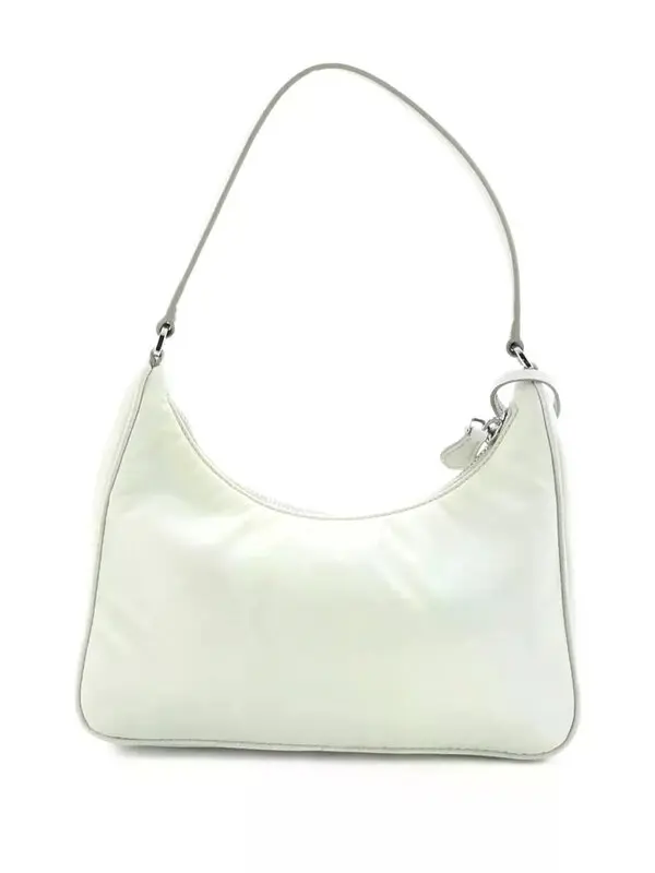 Prada Re-edition 2005 Tessuto Mini Hobo Bag - Green