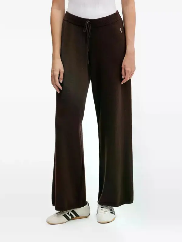 Juicy Couture Drawstring-fastening Logo-detail Track Pants
