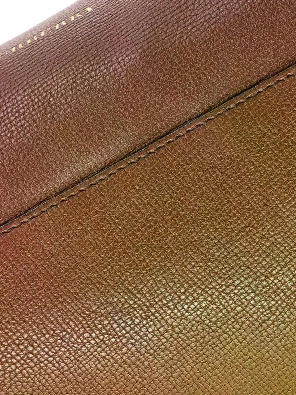 Burberry Welburn Leather And House Check Canvas Medium Tote Bag