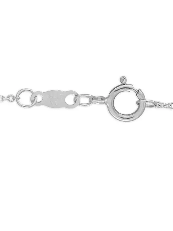 LB EXCLUSIVE 14k White Gold Diamond Necklace