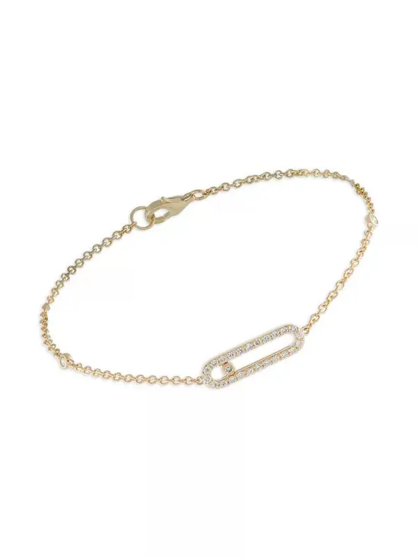 LB EXCLUSIVE 14k Yellow Diamond Bracelet - Gold