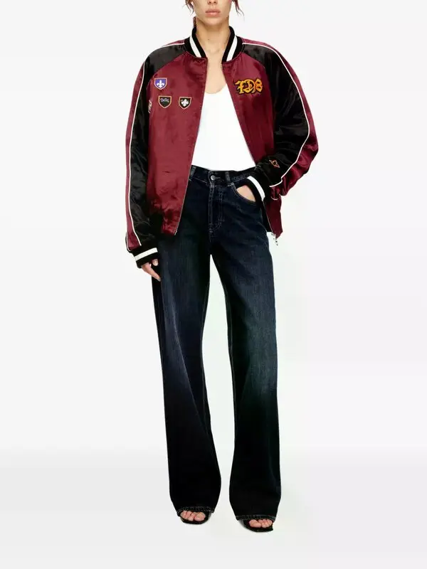 DIESEL® 1971 D-sent-s1 Shaded Embroidered Jeans - Blue