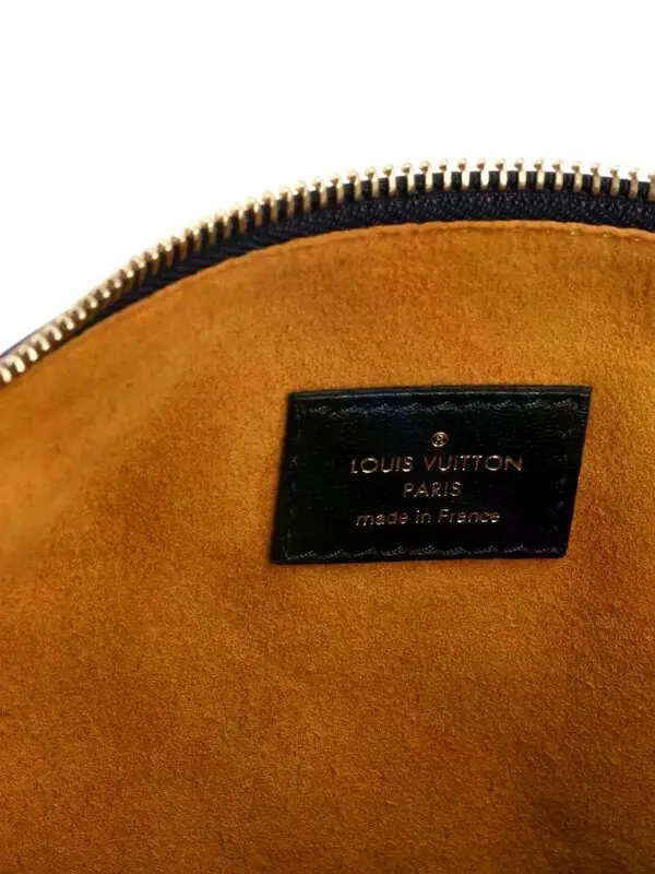 LOUIS VUITTON Coussin Mm Crossbody Bag Monogram Embossed Lambskin - Black