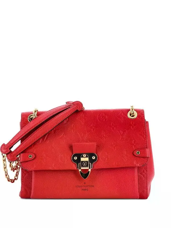 LOUIS VUITTON Vavin Pm Crossbody Bag Monogram Empreinte Leather - Red