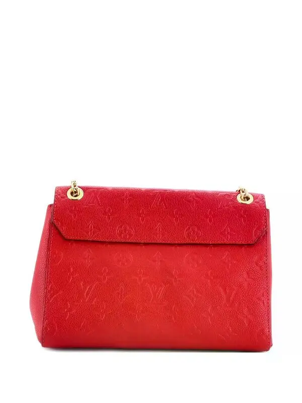 LOUIS VUITTON Vavin Pm Crossbody Bag Monogram Empreinte Leather - Red