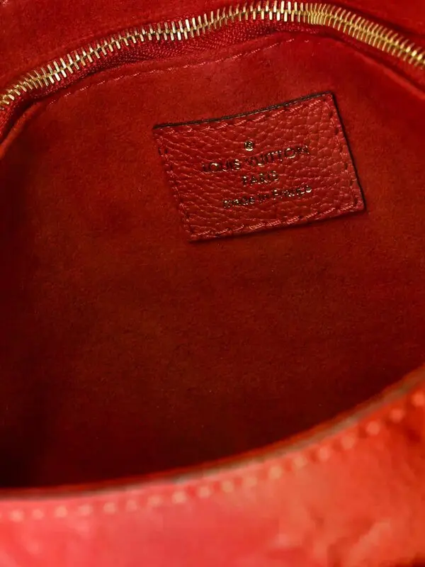 LOUIS VUITTON Vavin Pm Crossbody Bag Monogram Empreinte Leather - Red
