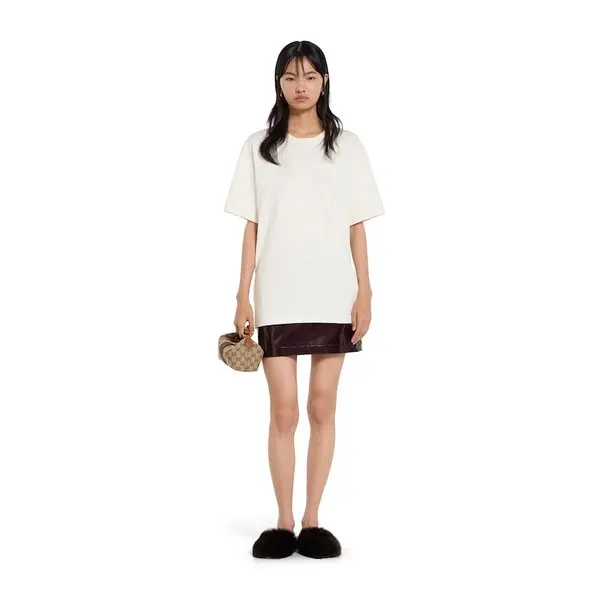 Gucci Soft Cotton Jersey T-shirt With Print