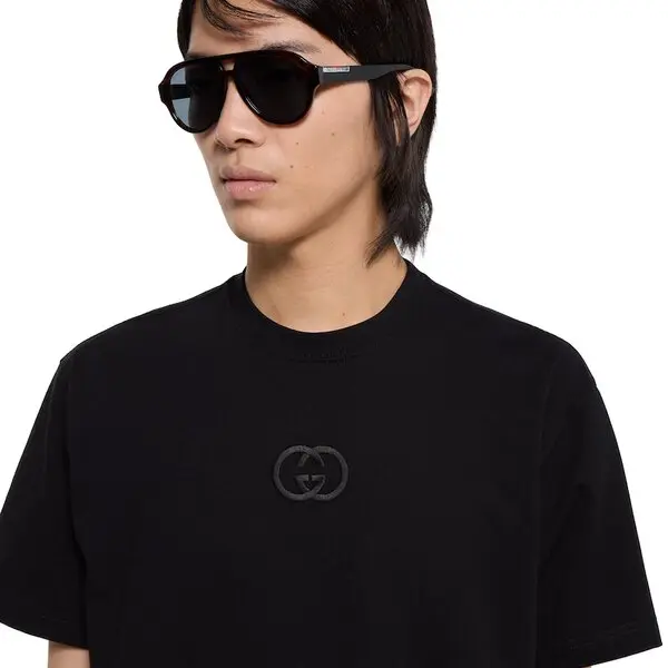 Gucci Cotton Jersey T-shirt With Embroidery