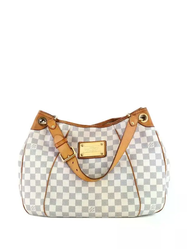 LOUIS VUITTON Galliera Handbag Damier Pm Hobo Bag - White