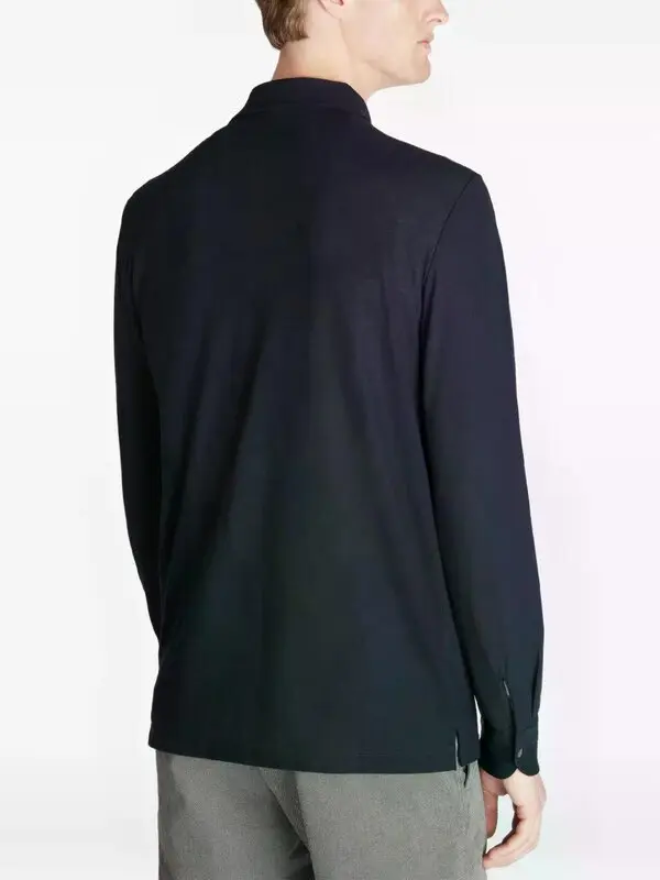SLOWEAR Long-sleeve Polo Shirt
