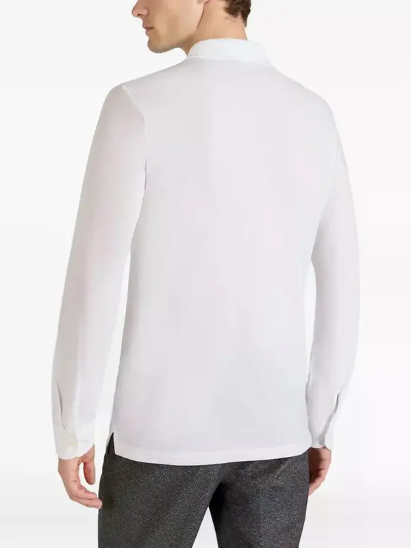 SLOWEAR Long-sleeve Polo Shirt
