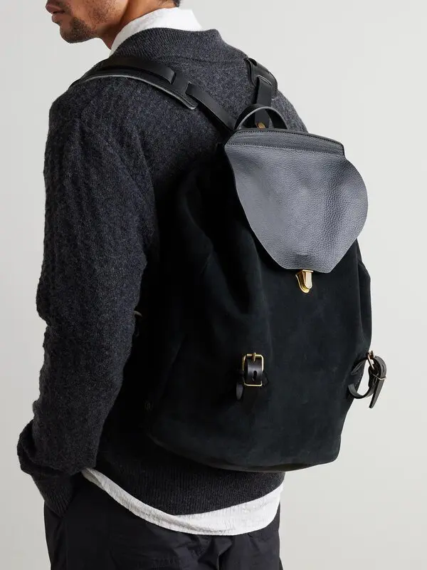 BLEU DE CHAUFFE Zibeline Backpack - Black