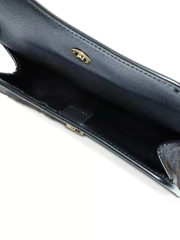 Celine 1990s Macadam Pattern Pouch