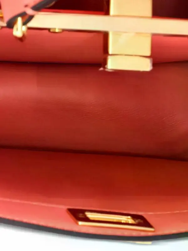 Fendi Peekaboo Iseeu Petite Crossbody Bag Leather