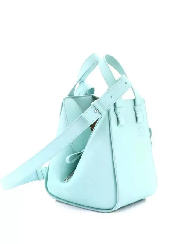 Loewe Monochrome Hammock Compact Crossbody Bag - Blue