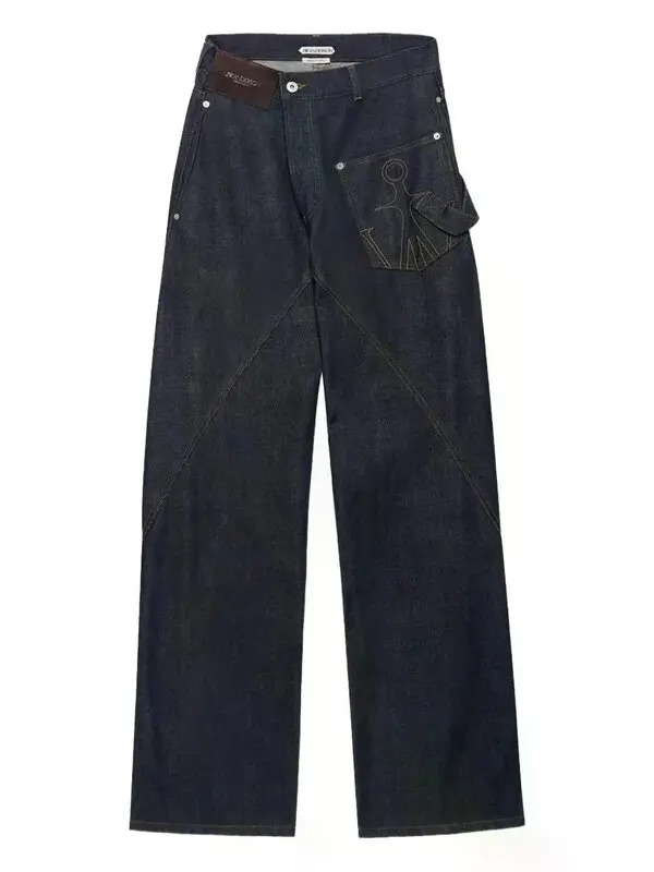 JW Anderson Twisted Workwear Jeans - Blue