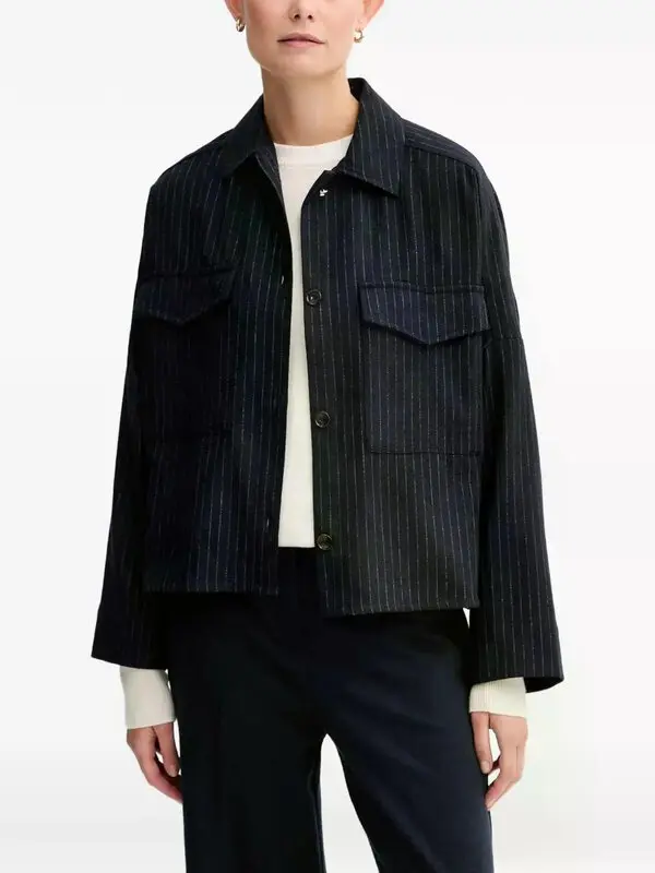 SESSUN Pinestripe Shirt