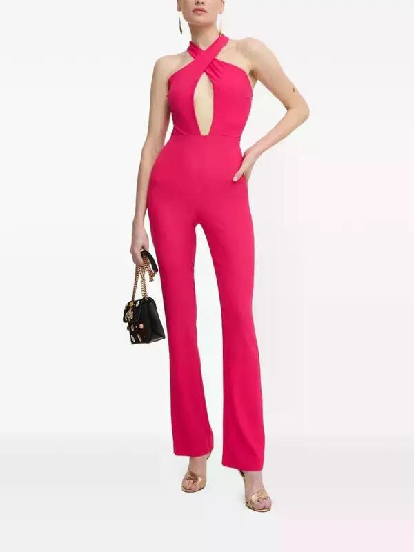 Patrizia Pepe Crossover Jumpsuit - Pink