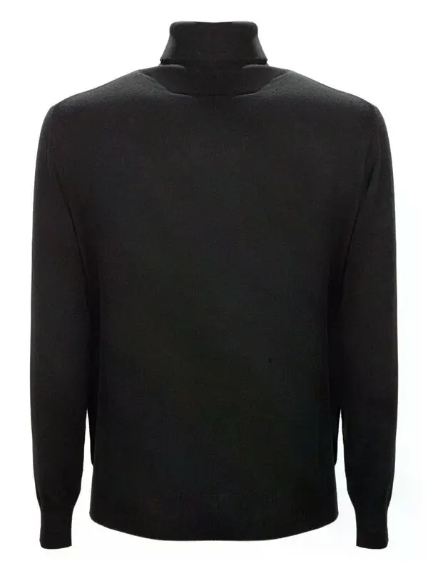 KANGRA High-neck Sweater - Black