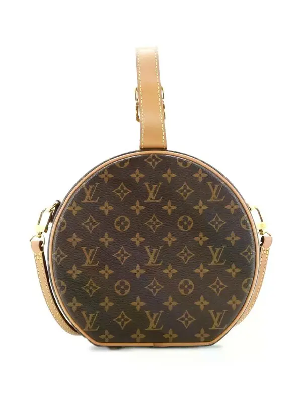 LOUIS VUITTON Petite Boite Chapeau Crossbody Bag Monogram Canvas - Brown