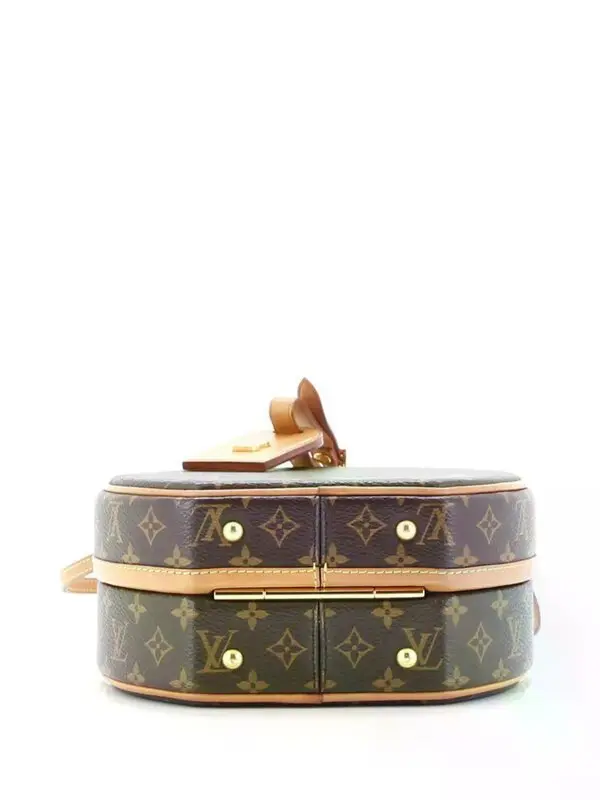 LOUIS VUITTON Petite Boite Chapeau Crossbody Bag Monogram Canvas - Brown