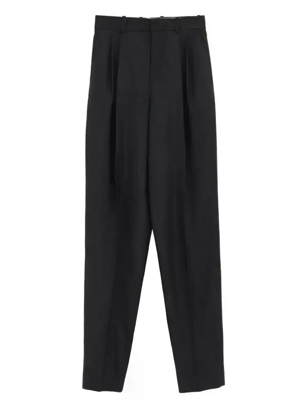 Chloé Pinstripe Pleated Trousers