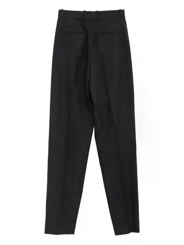 Chloé Pinstripe Pleated Trousers