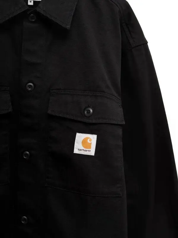 Carhartt Work In Progress Kelly Chest-pockets Shirt Jacket - Black
