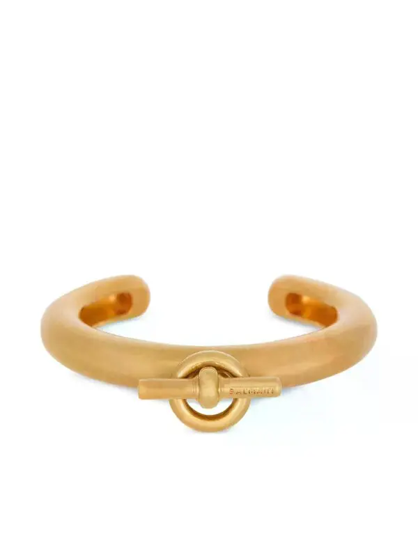 Balmain T-bar Bangle Bracelet - Gold