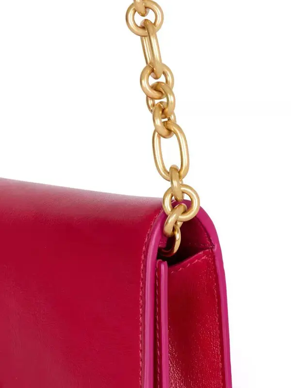 Balmain Clutch With Belt Detail - Pink