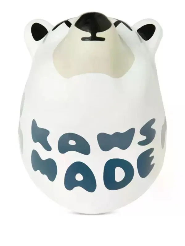 KAWS X Human Made Polar-bear Pulp Figure - White